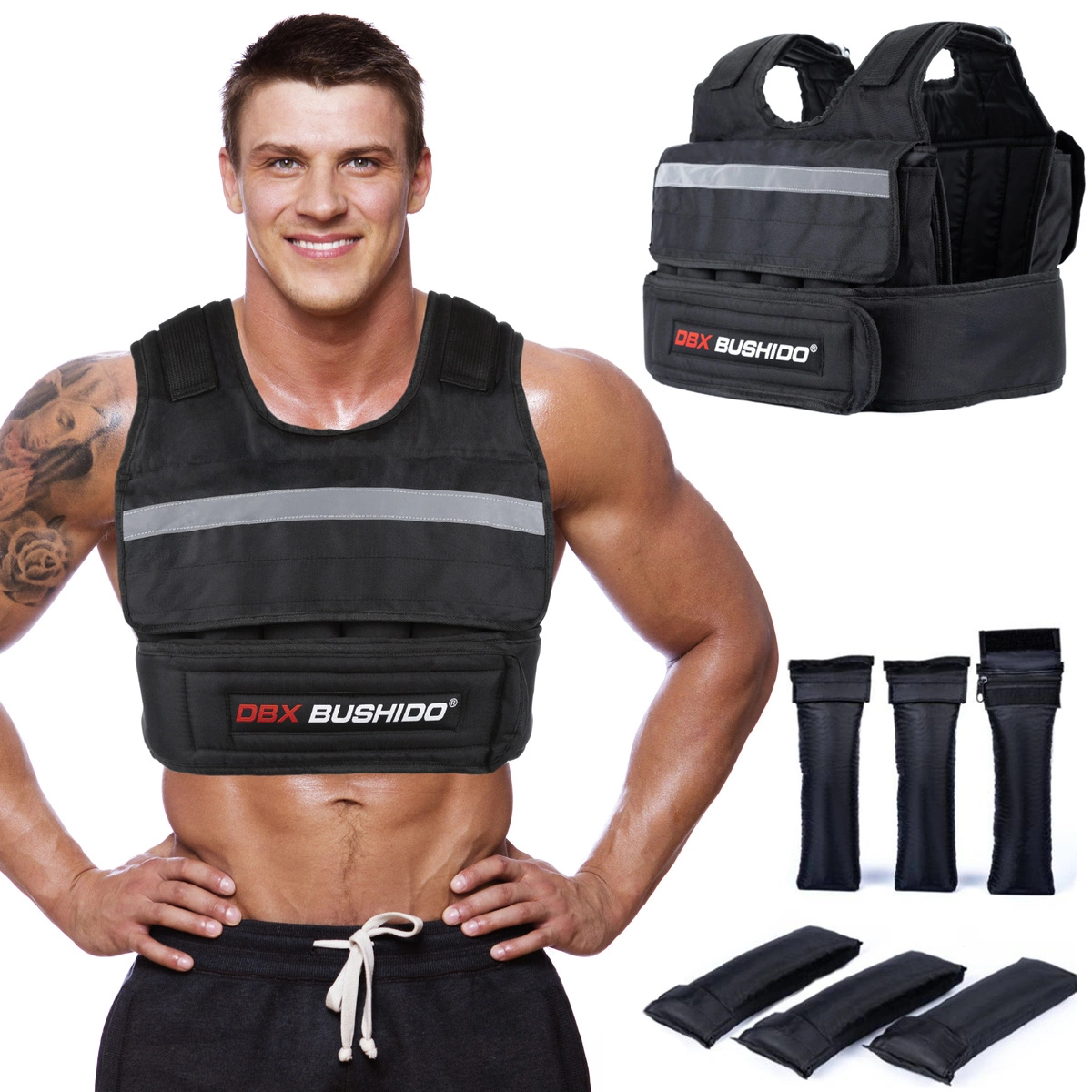 Weighted vests DBX BUSHIDO - Adjustable and durable training vests ...